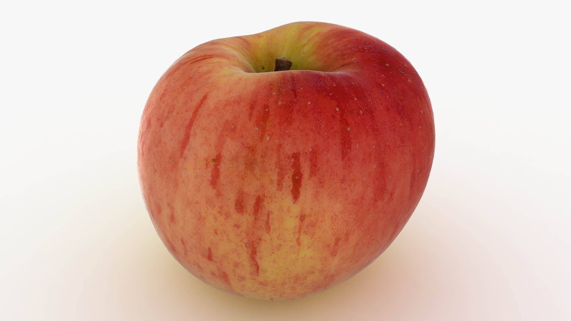 3D Red Apple - TurboSquid 1681745