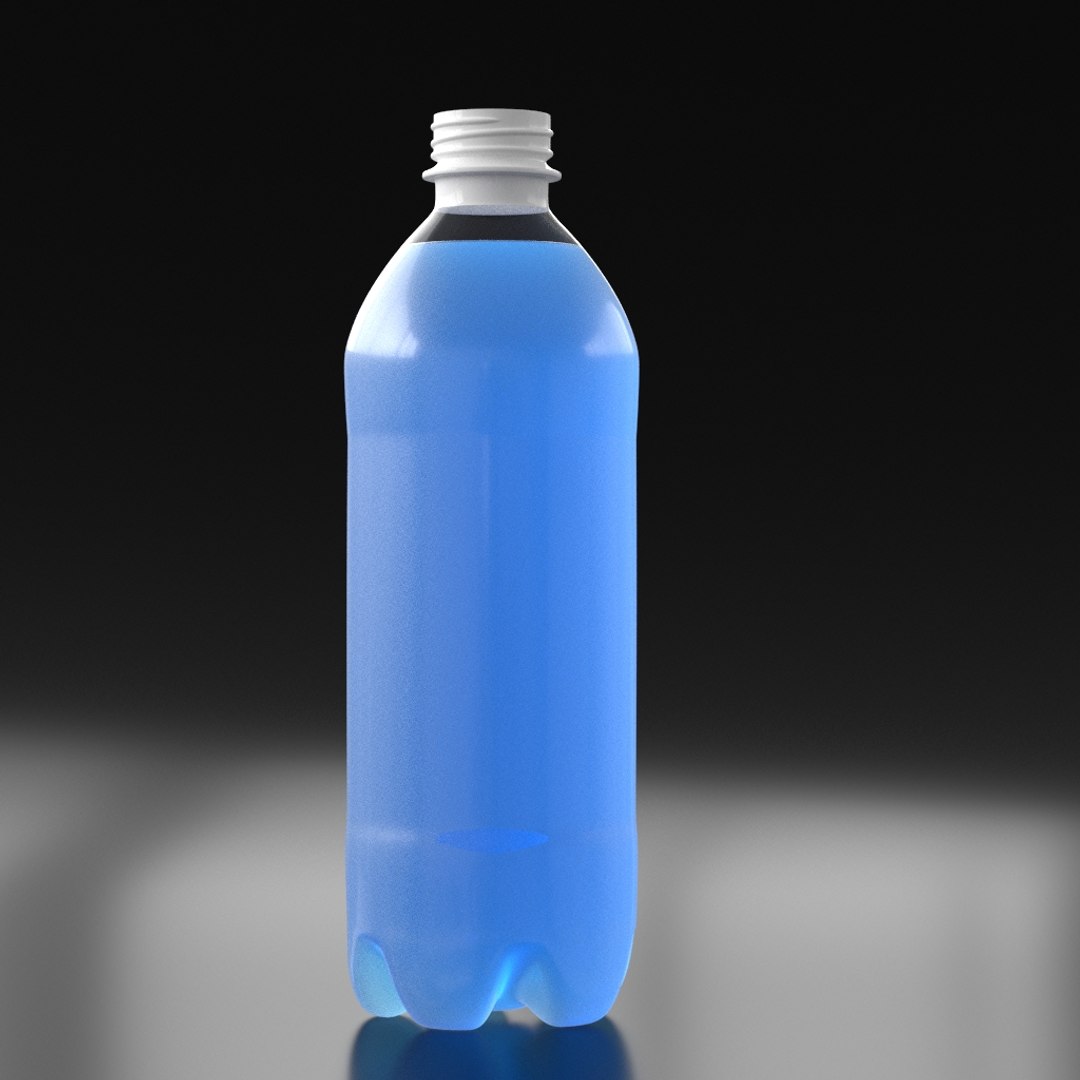 3D Beverage Bottle Powerade - TurboSquid 1401499