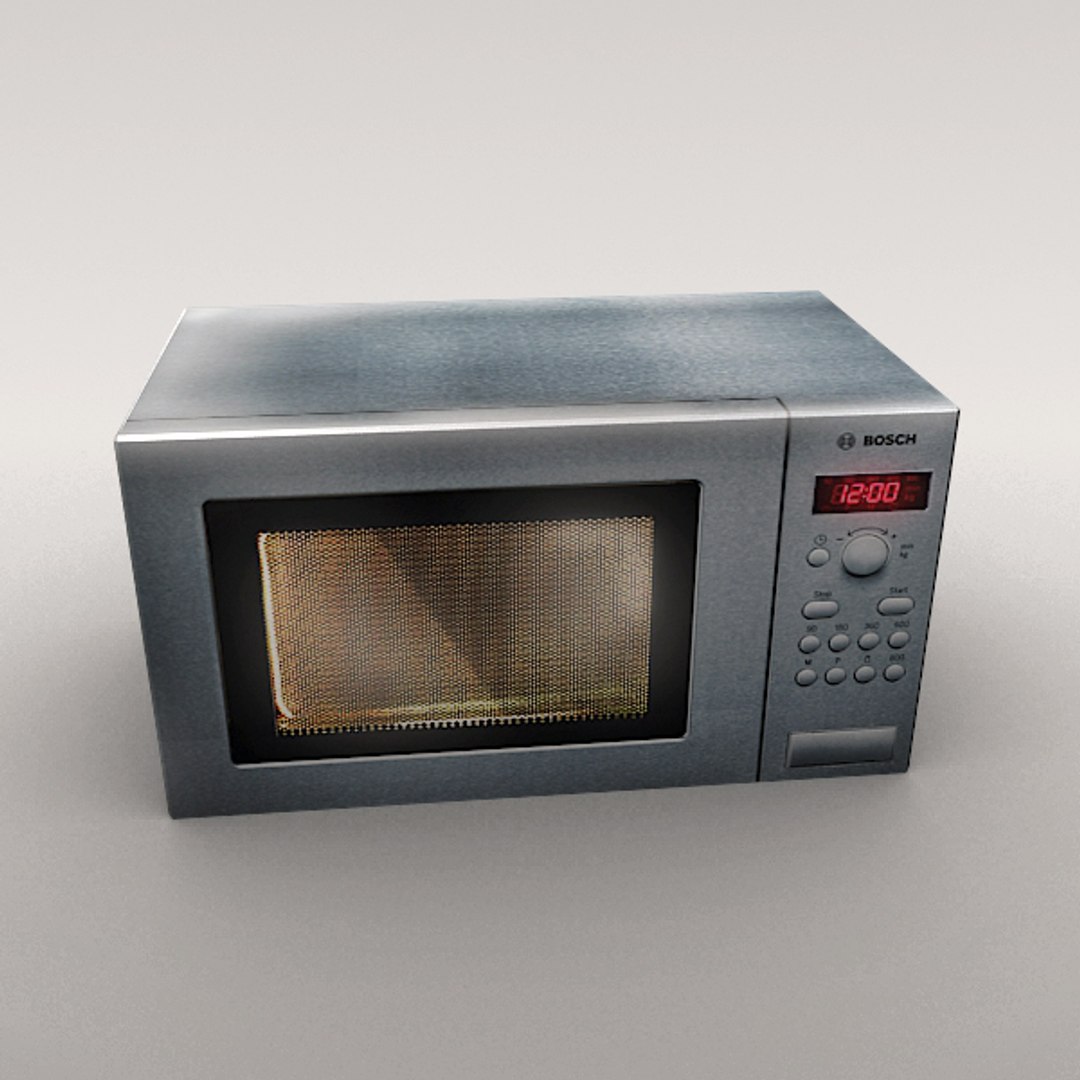 Pack Microwaves 3d Model