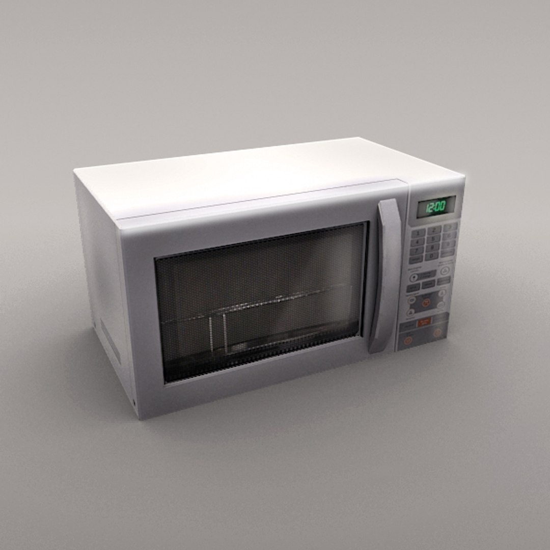 Pack Microwaves 3d Model