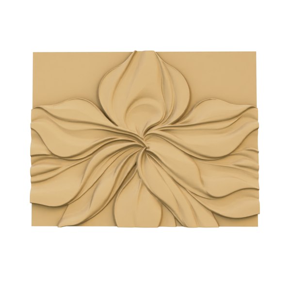 modelo 3d Conjunto de decoración de pared con paneles modernos Mural de ...