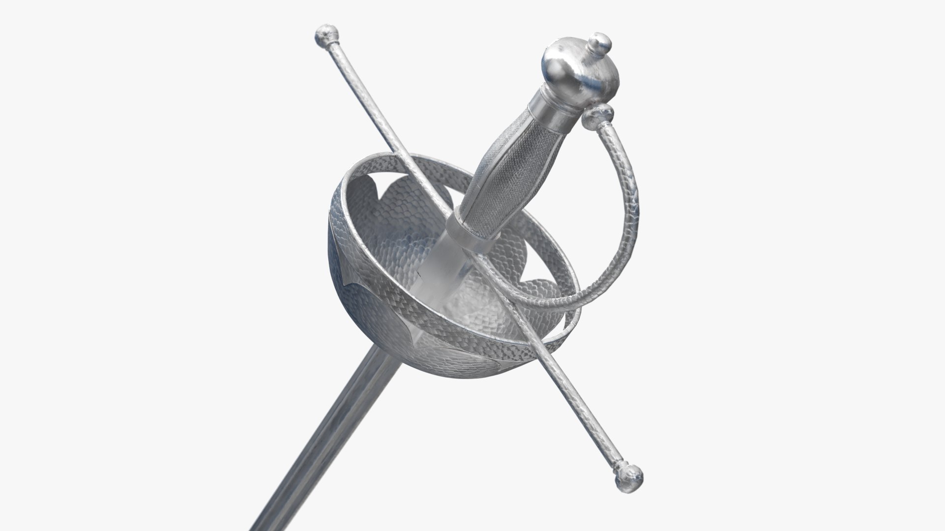 Rapier Sword 3D Model - TurboSquid 1558250