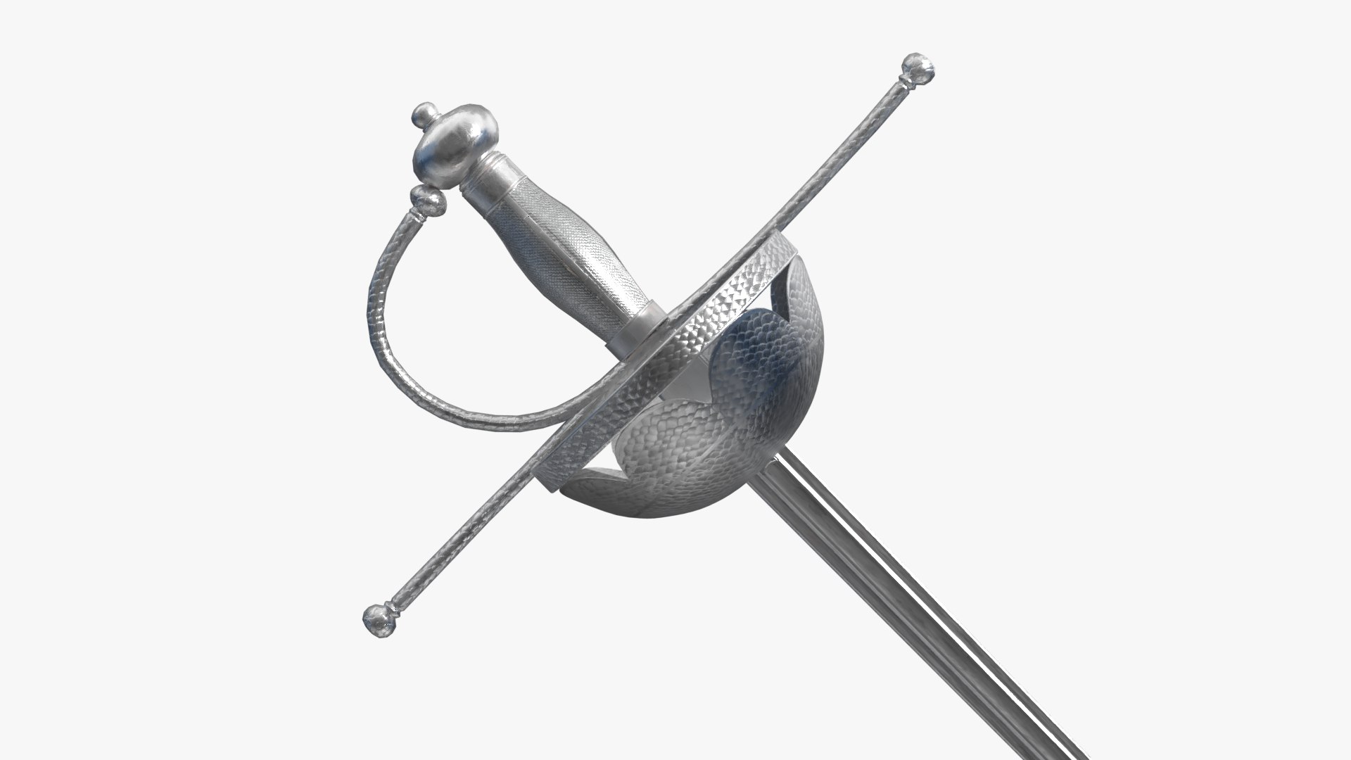 Rapier Sword 3D Model - TurboSquid 1558250