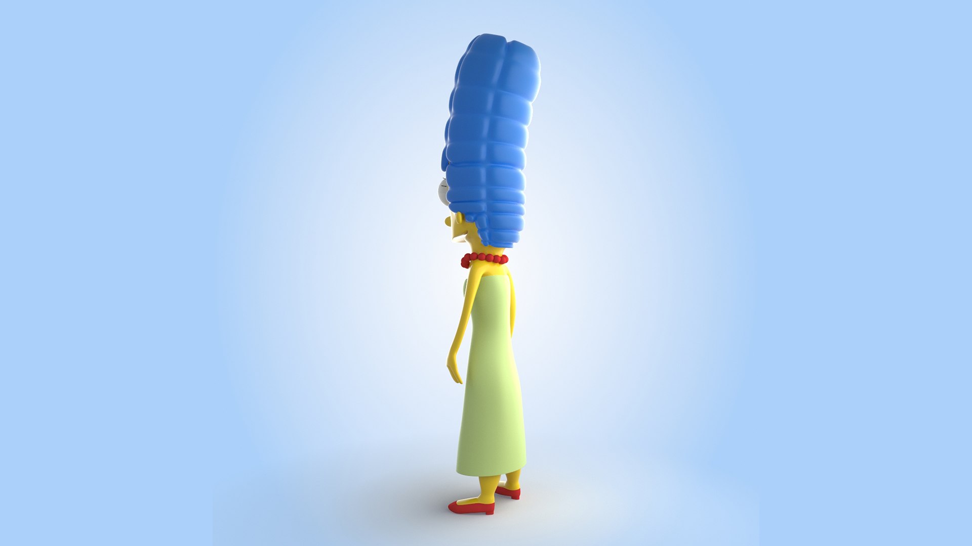 3D Model Marge Simpson - TurboSquid 2050879