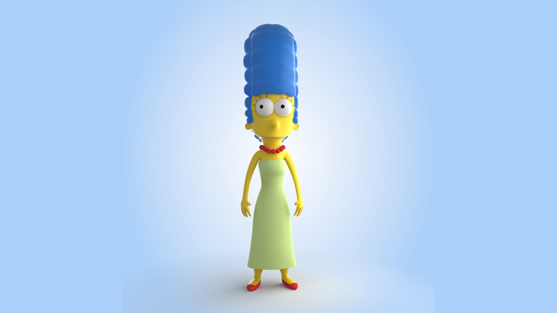 3D Model Marge Simpson - TurboSquid 2050879