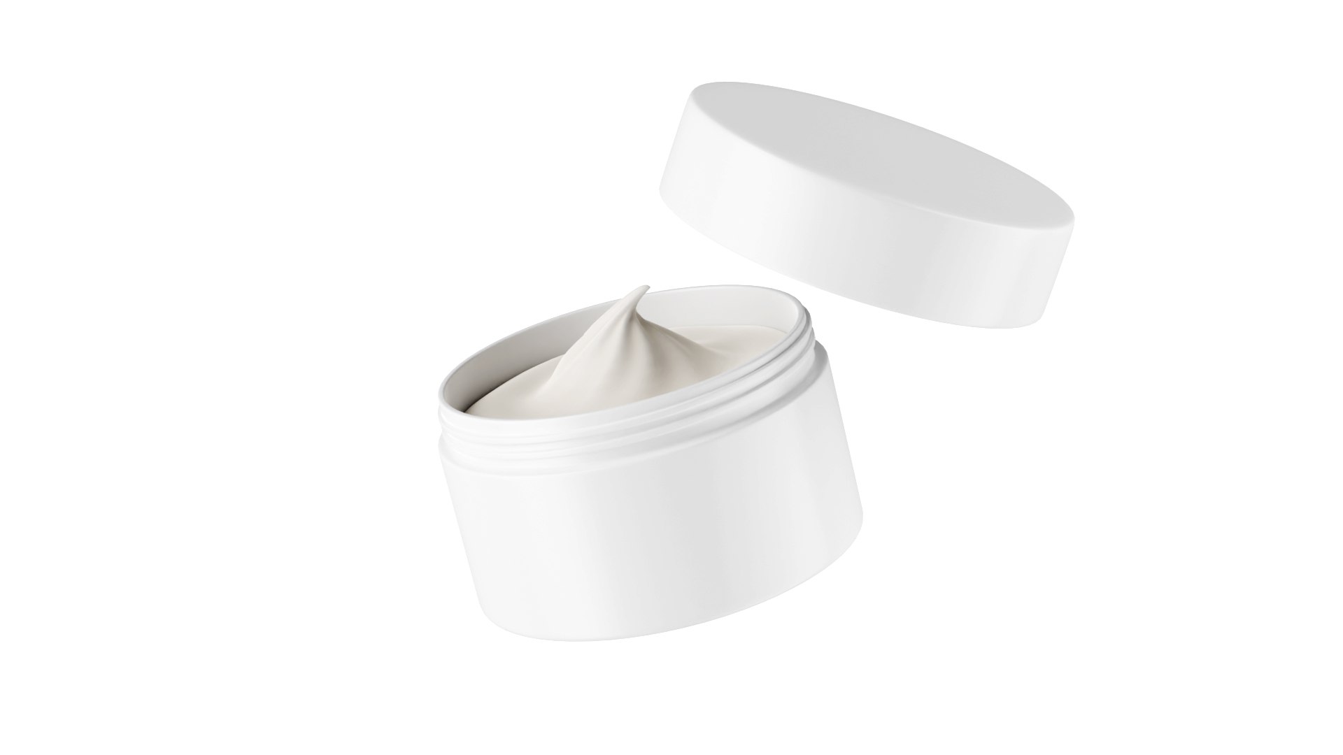 Cream Jar Mockup 3D model - TurboSquid 1902437