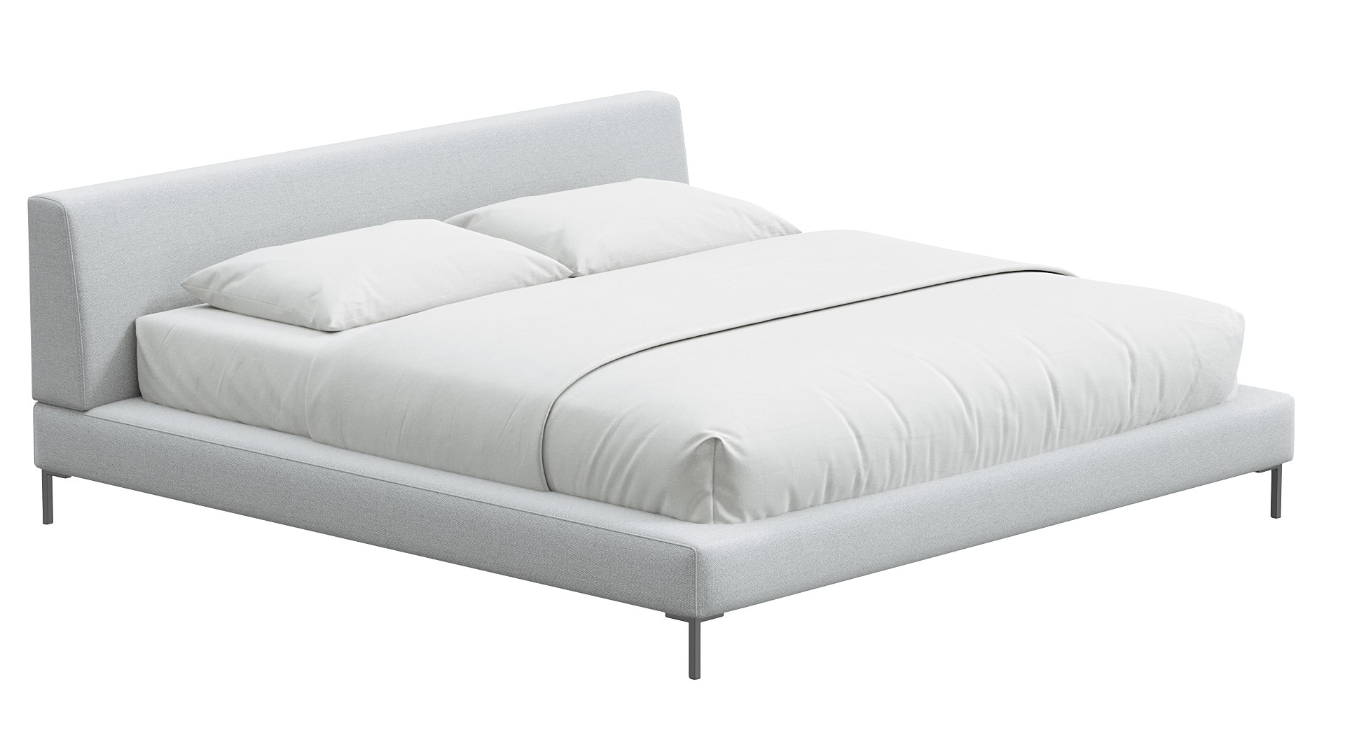 3D Charles Bed Antonio Citterio BB ITALIA Model - TurboSquid 2187042