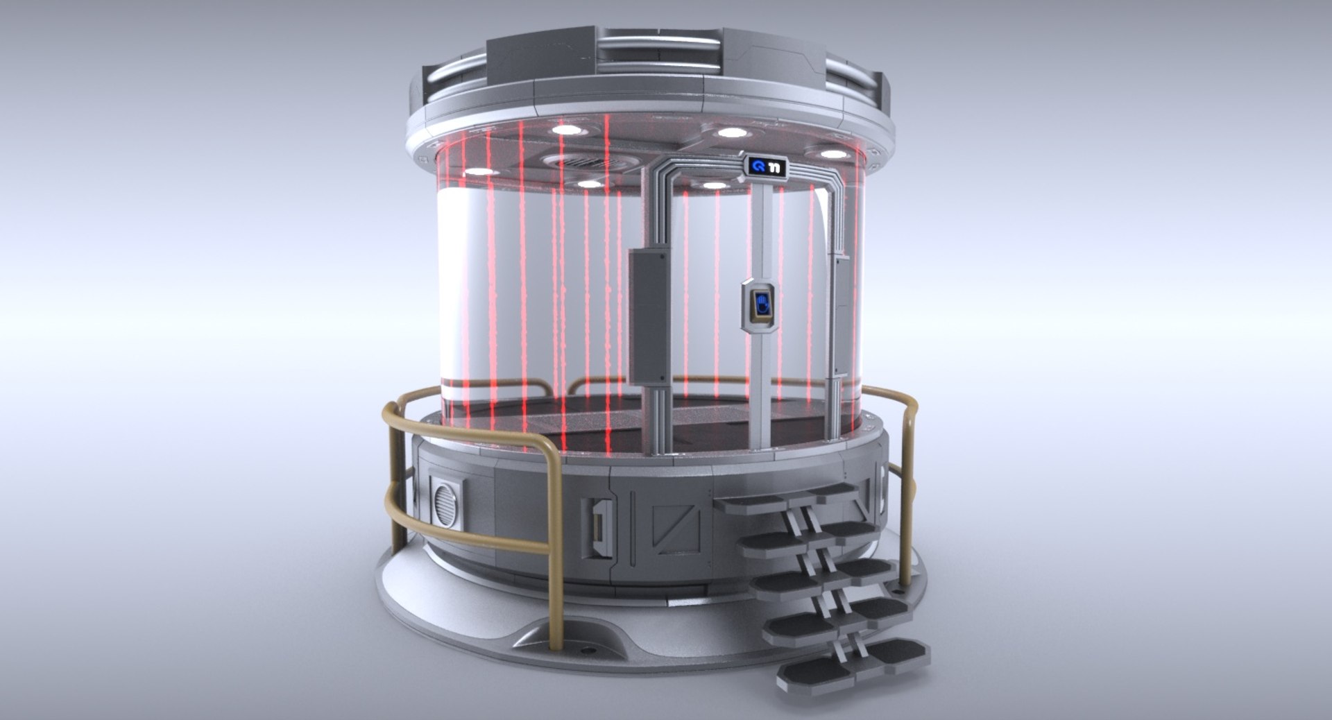 Prison Cell 3d Model