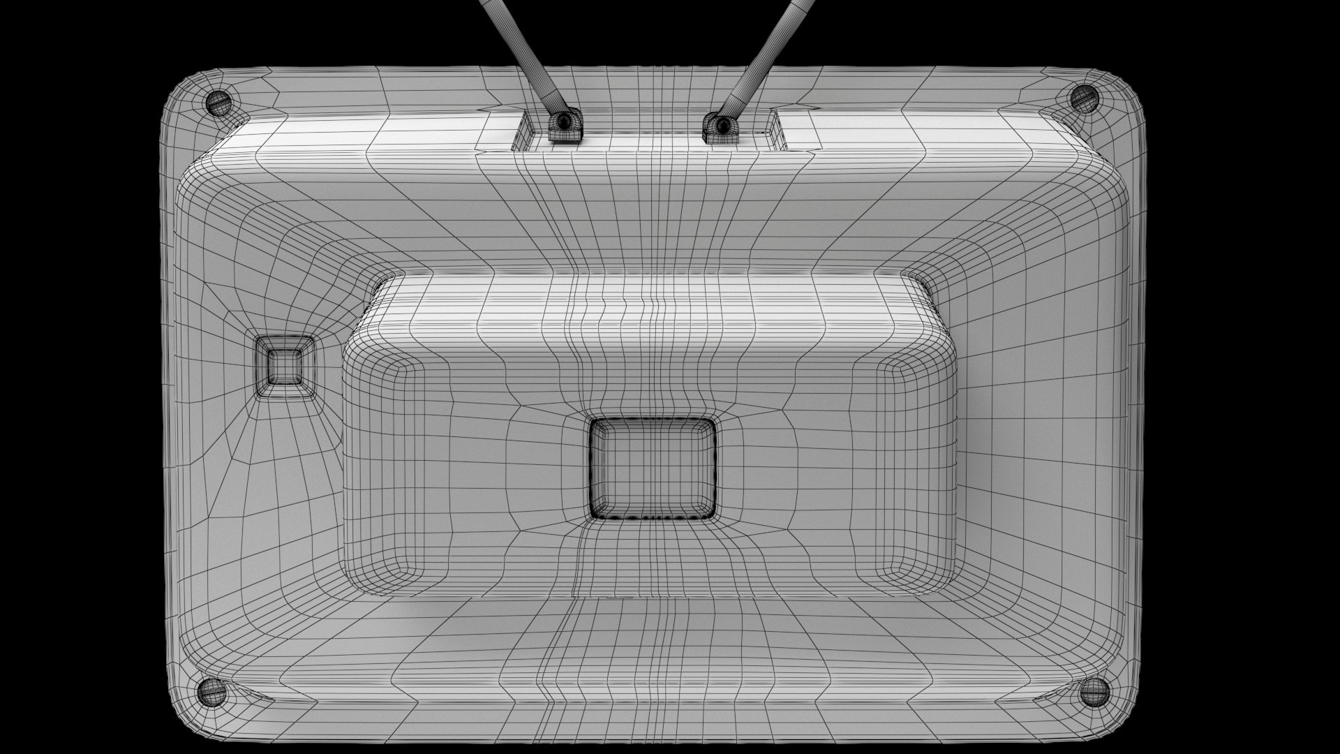 3D Old Retro CRT TV Model - TurboSquid 2328724