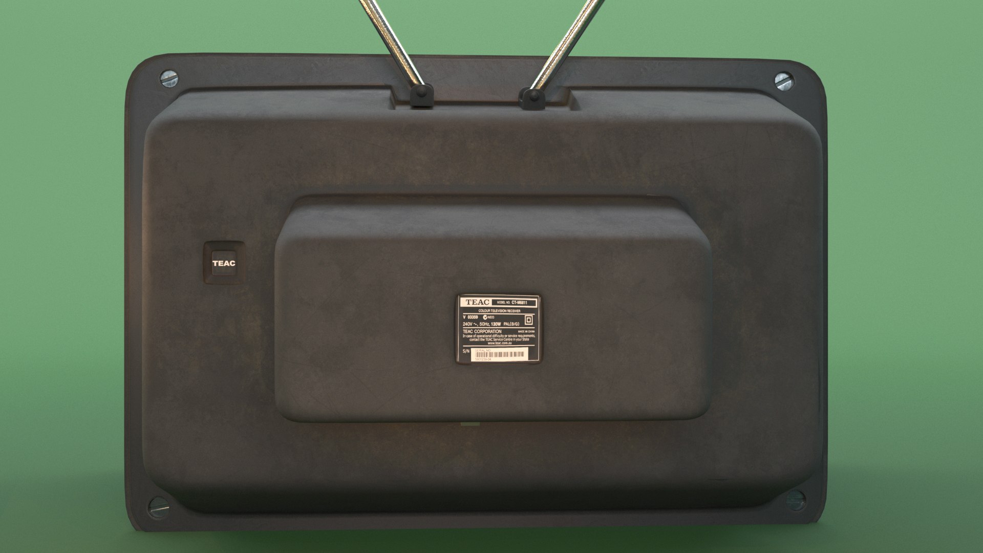3D Old Retro CRT TV Model - TurboSquid 2328724