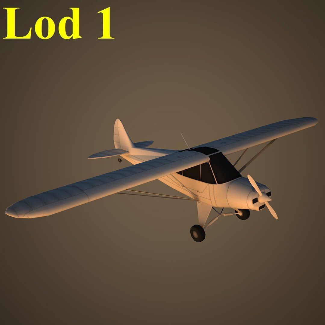 3d piper super cub