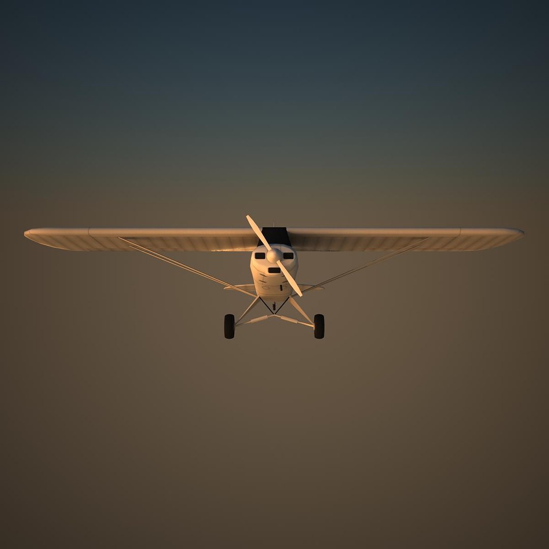 3d piper super cub