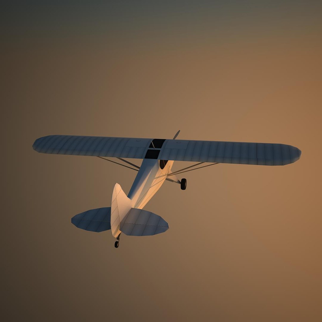 3d piper super cub
