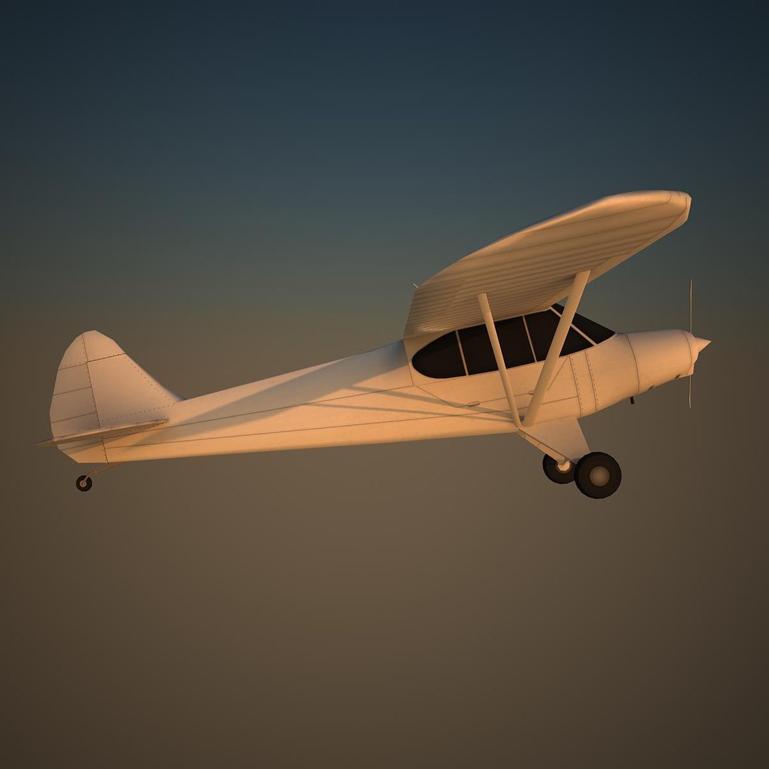 3d piper super cub
