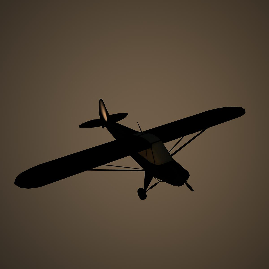 3d piper super cub
