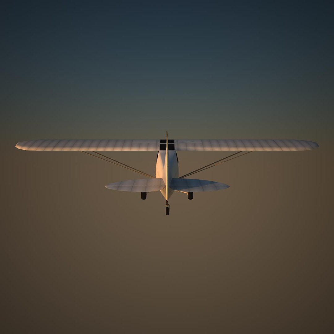 3d piper super cub