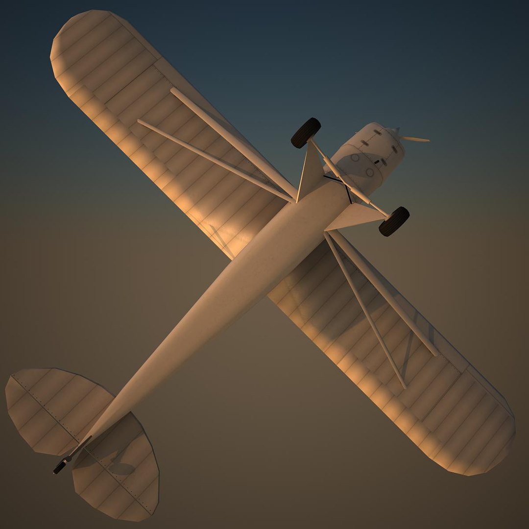 3d piper super cub