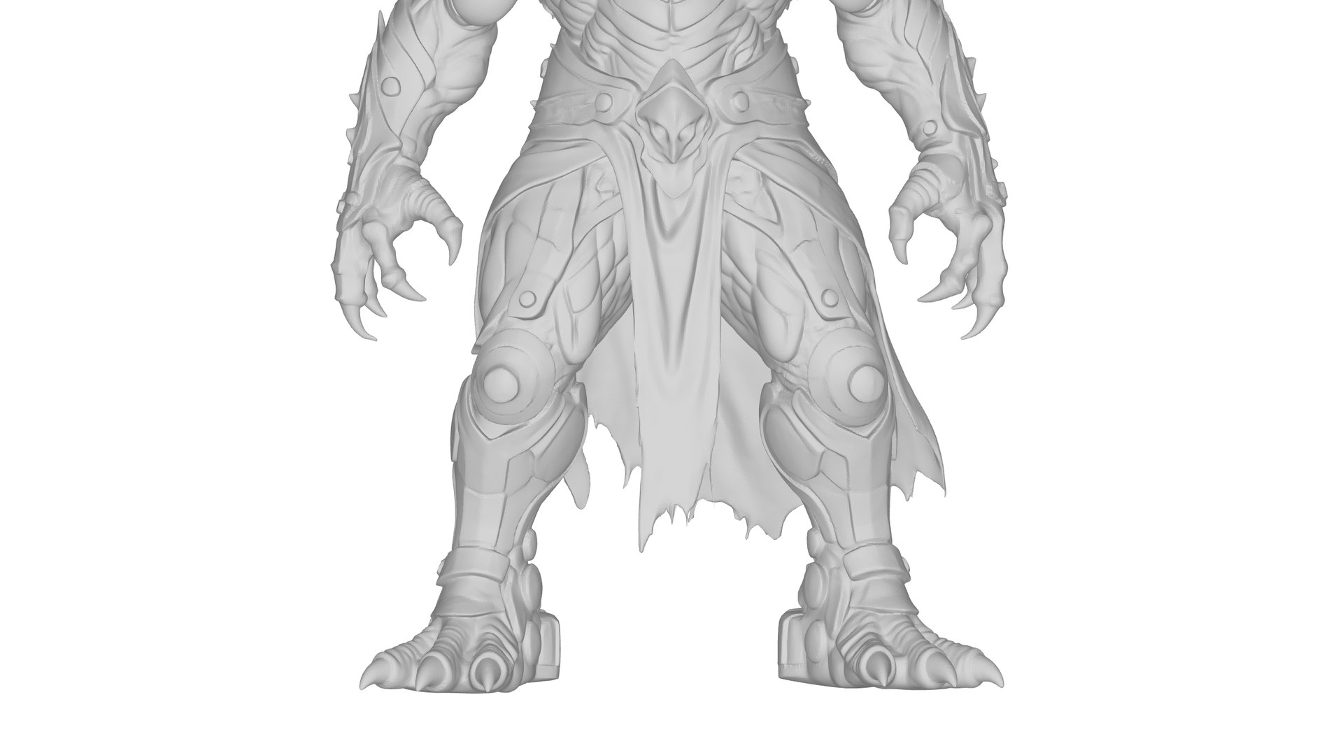 Armored Reptilian Humanoid Fantasy Character 3D Model 3D - TurboSquid ...