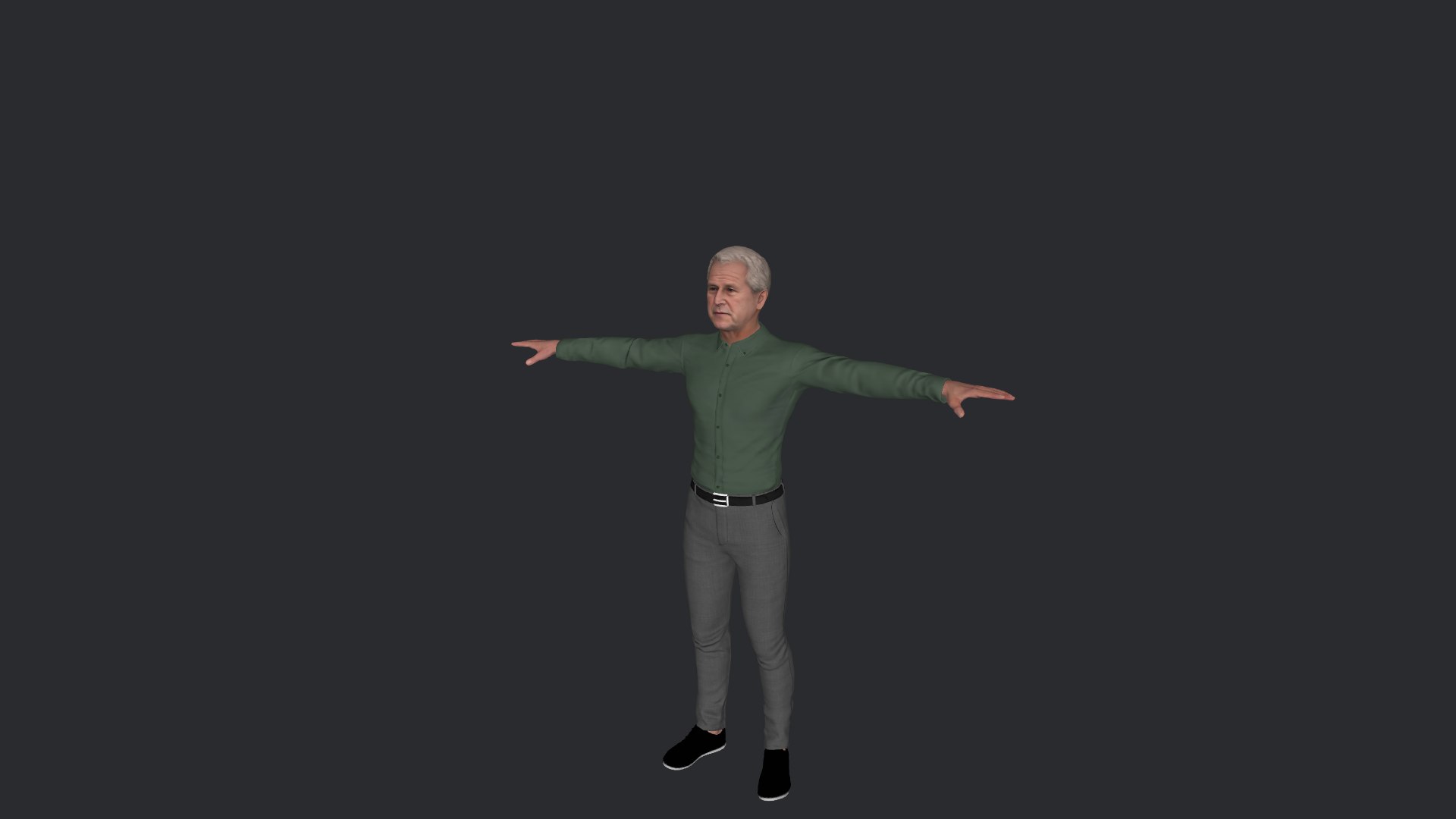 3D George-W-Bush Hyper Realistic Full Body Fully Rigged 3D Character ...