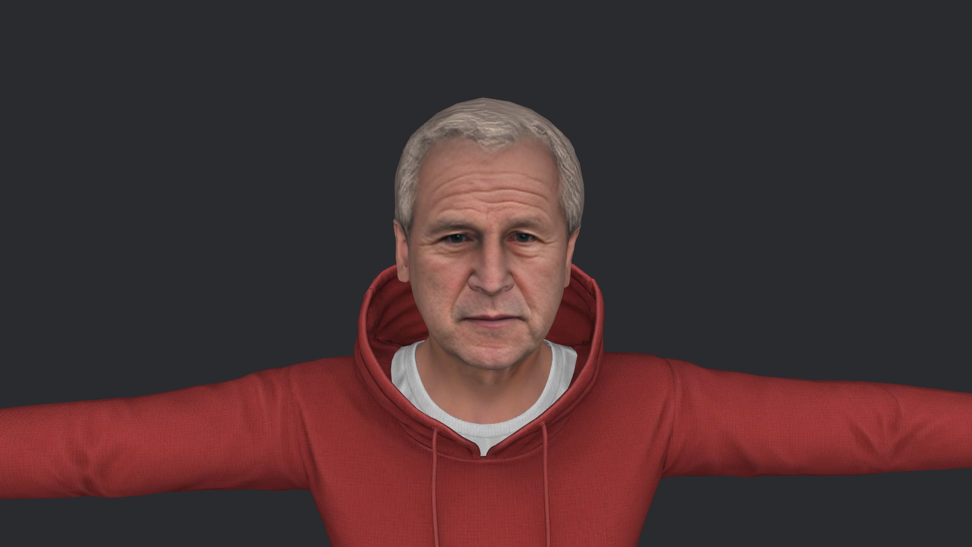 3D George-W-Bush Hyper Realistic Full Body Fully Rigged 3D Character ...