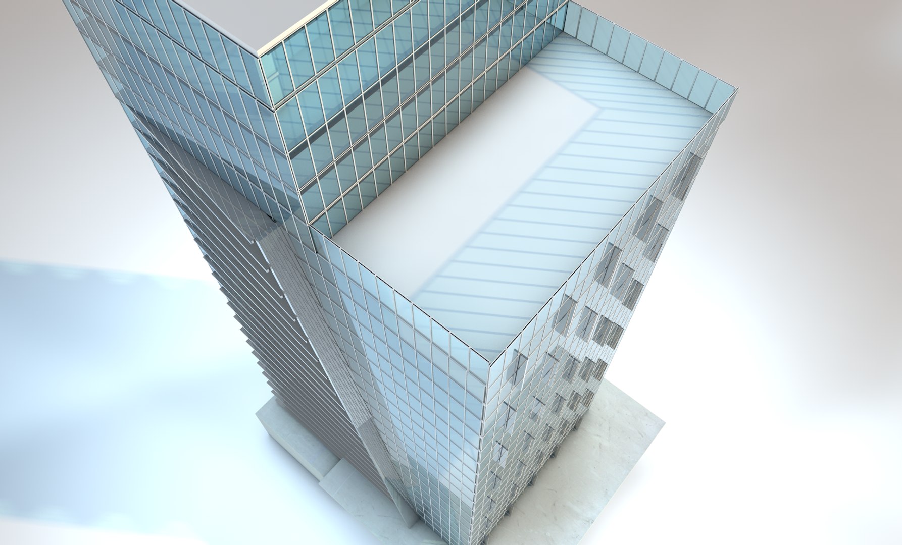 3D Skyscraper Building Model - TurboSquid 1226019