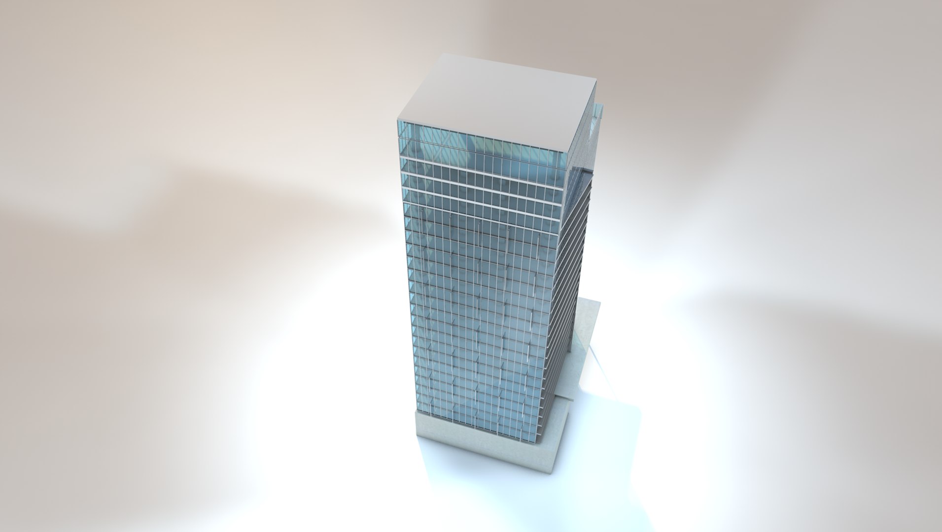 3D Skyscraper Building Model - TurboSquid 1226019
