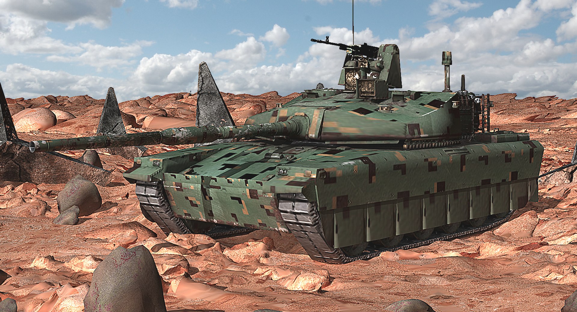 Pt16 Tank 3D Model - TurboSquid 1330068