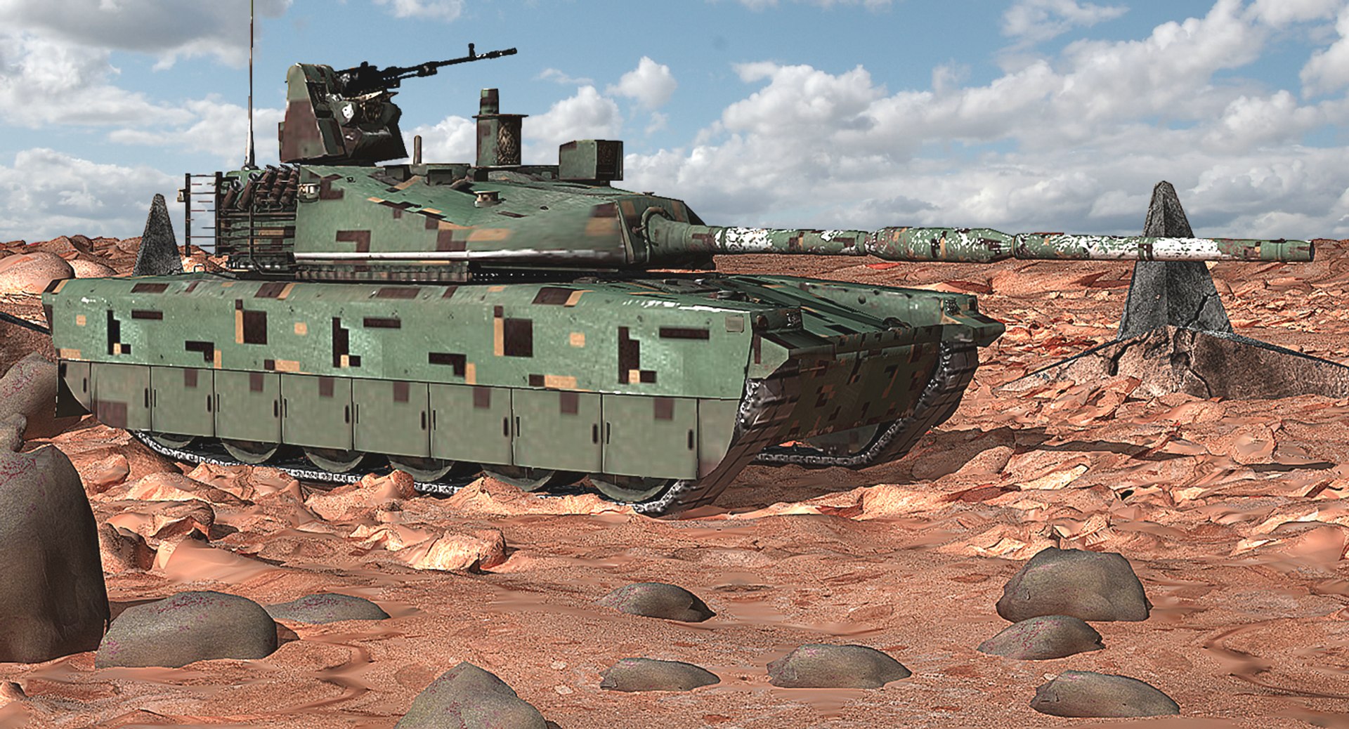 Pt16 Tank 3D Model - TurboSquid 1330068