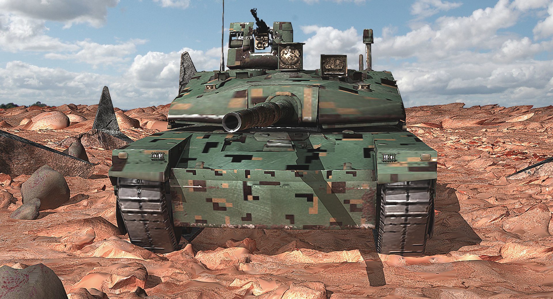 Pt16 Tank 3D Model - TurboSquid 1330068