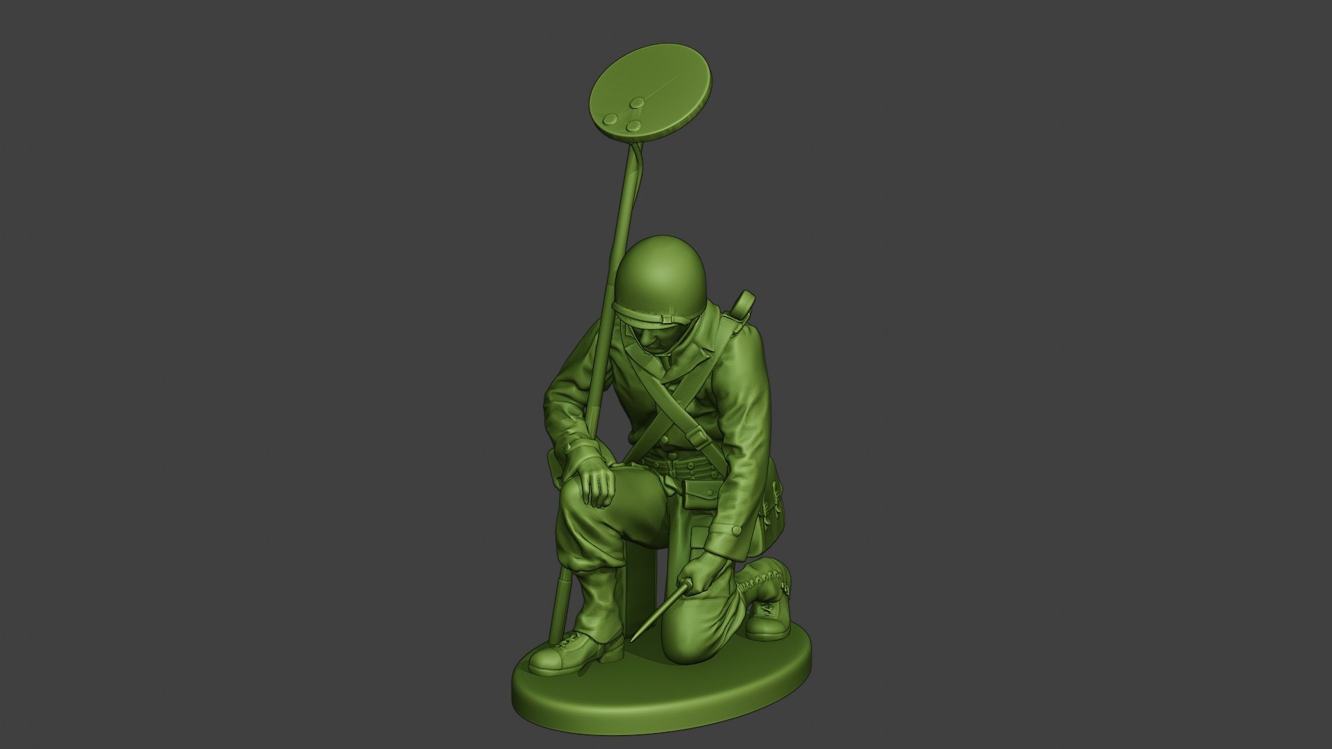 3D american soldier ww2 engineer model - TurboSquid 1621251