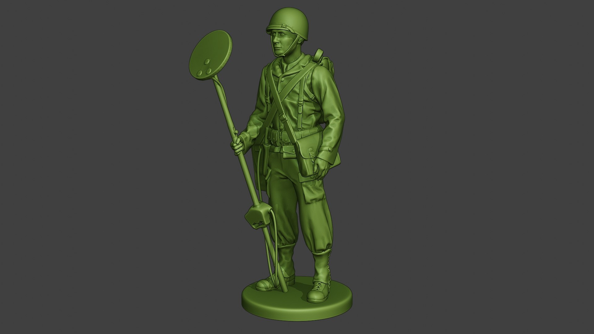3D american soldier ww2 engineer model - TurboSquid 1621251