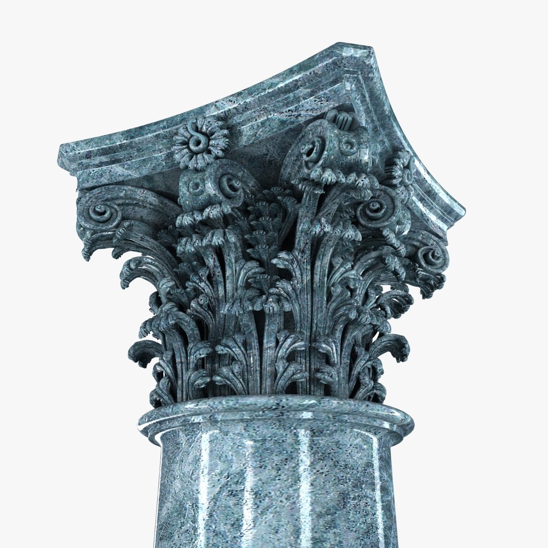 Corinth Column 3d 3ds