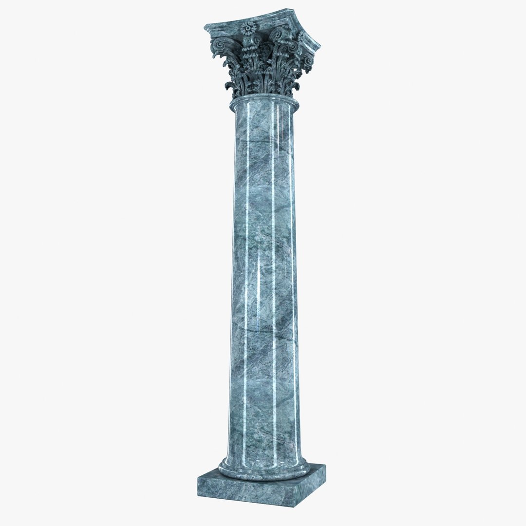 Corinth Column 3d 3ds