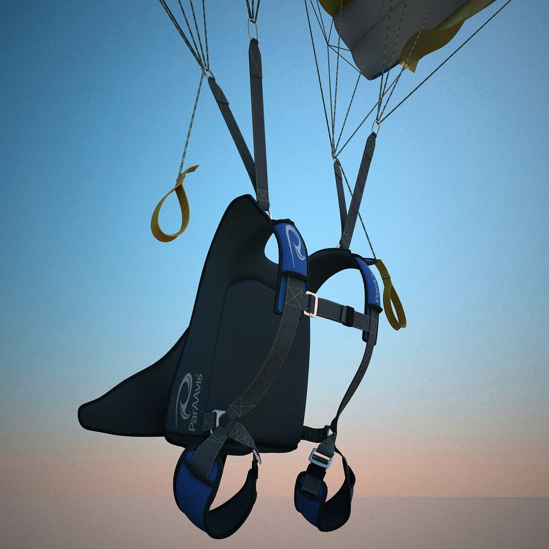 3d Parachute V2 Model