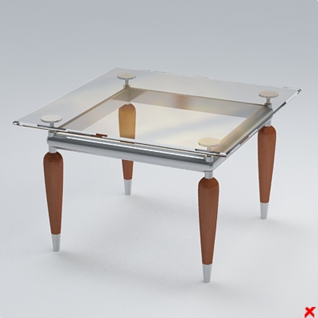 Free Table Cocktail 3d Model
