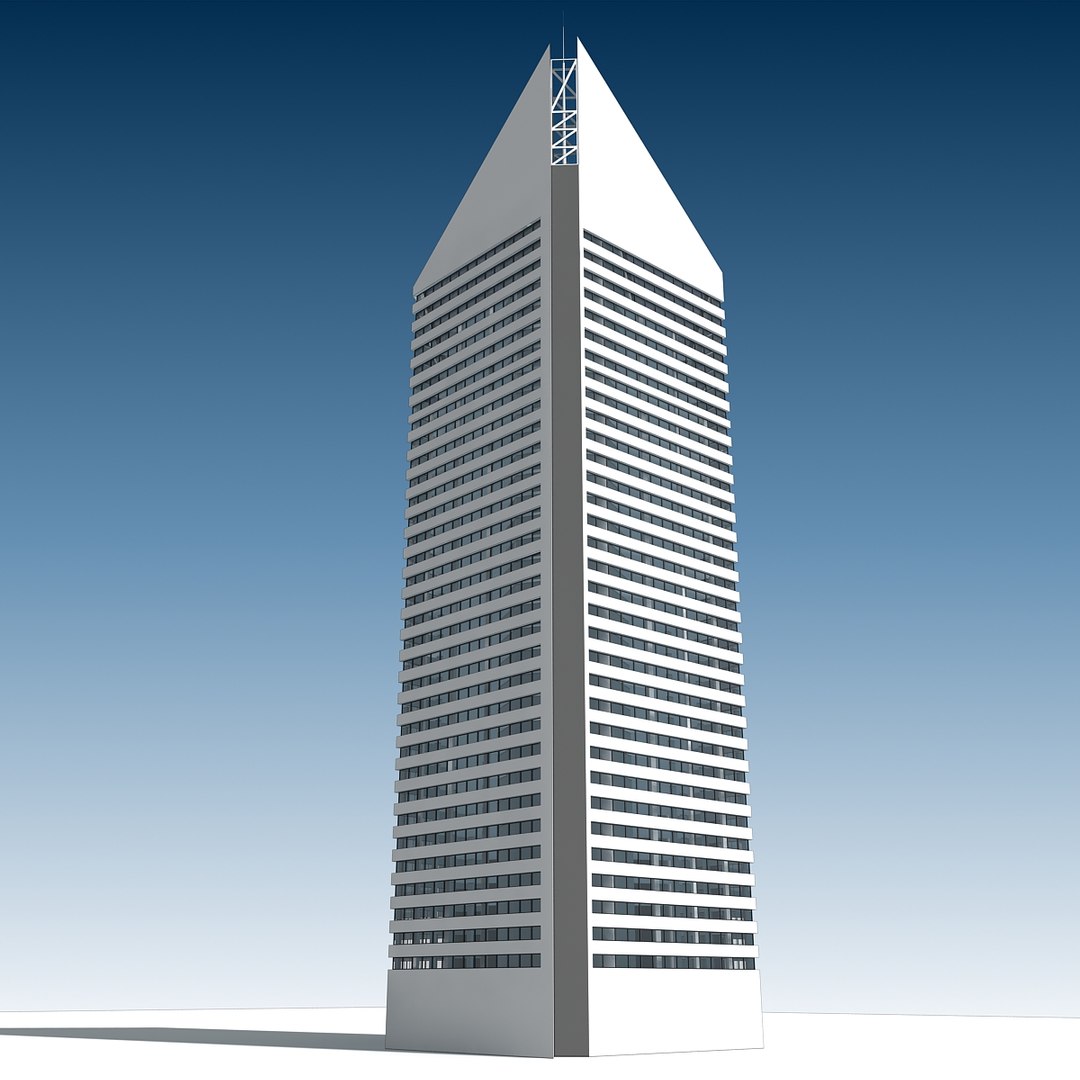 Building 24 Model - TurboSquid 1351614