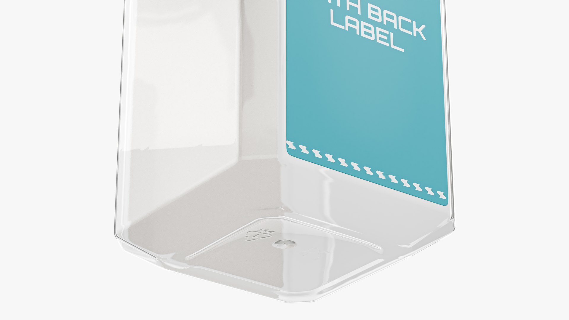 3D PET Bottle Square 250ml Model - TurboSquid 2279425