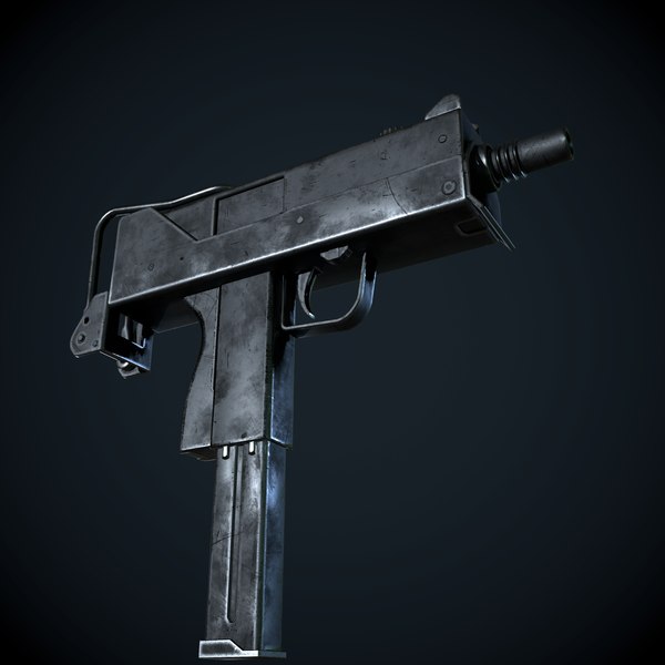 Mac 10 3D model - TurboSquid 1149914
