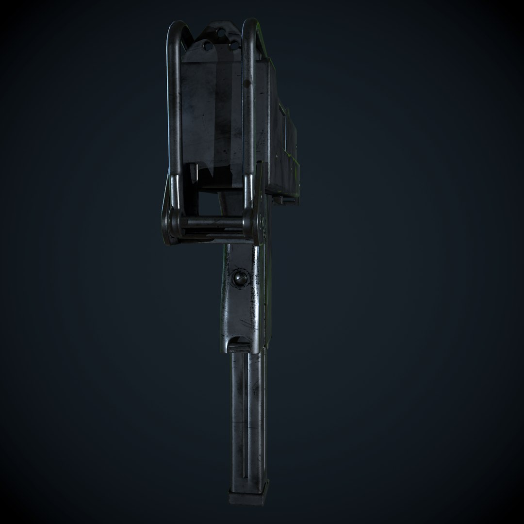 Mac 10 3D Model - TurboSquid 1149914