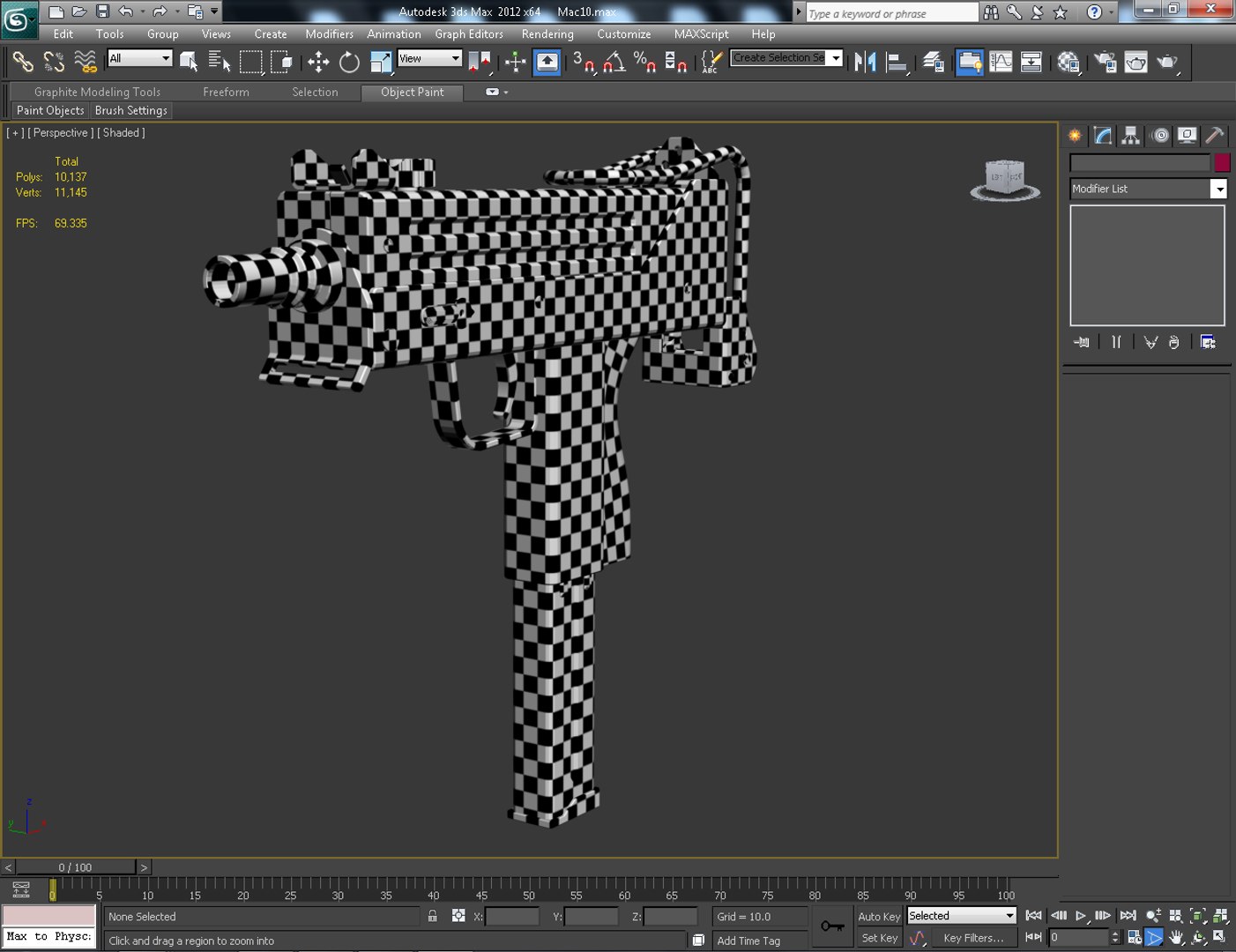 Mac 10 3D Model - TurboSquid 1149914