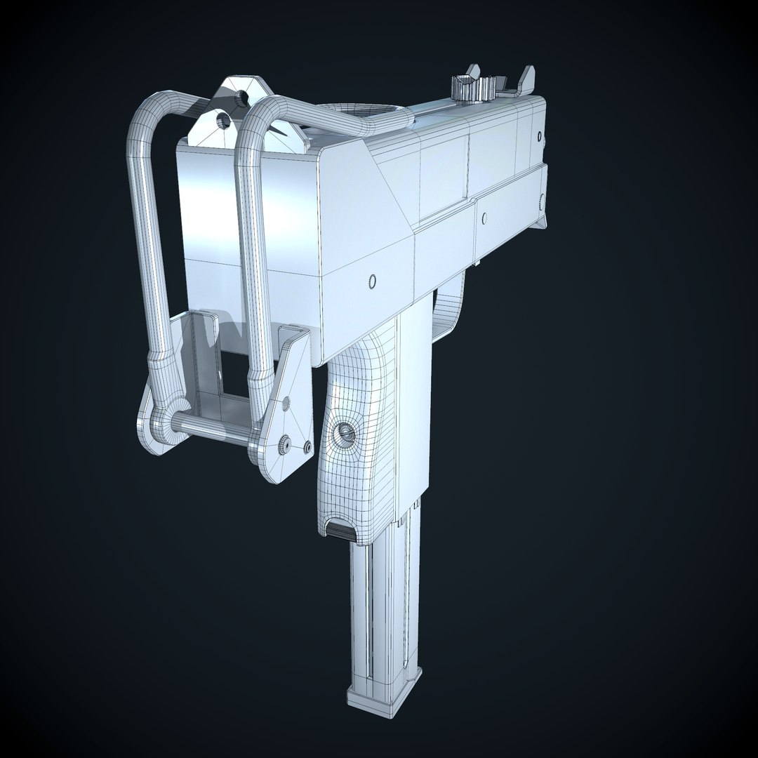 Mac 10 3D Model - TurboSquid 1149914