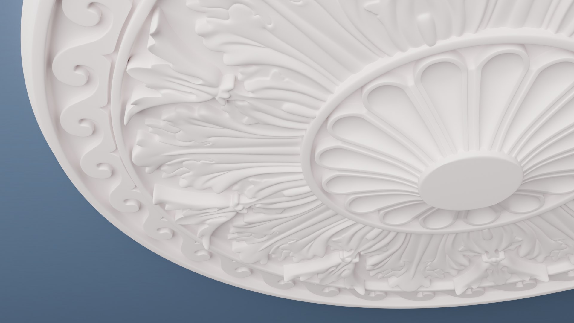 3D Ceiling Medallion - TurboSquid 2508586