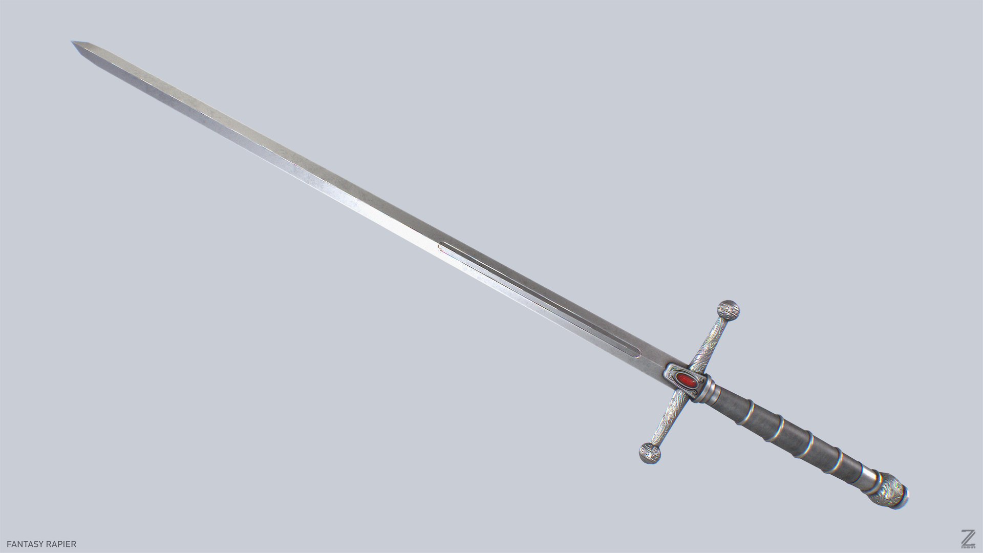 Fantasy Rapier 3D Model - TurboSquid 2420704