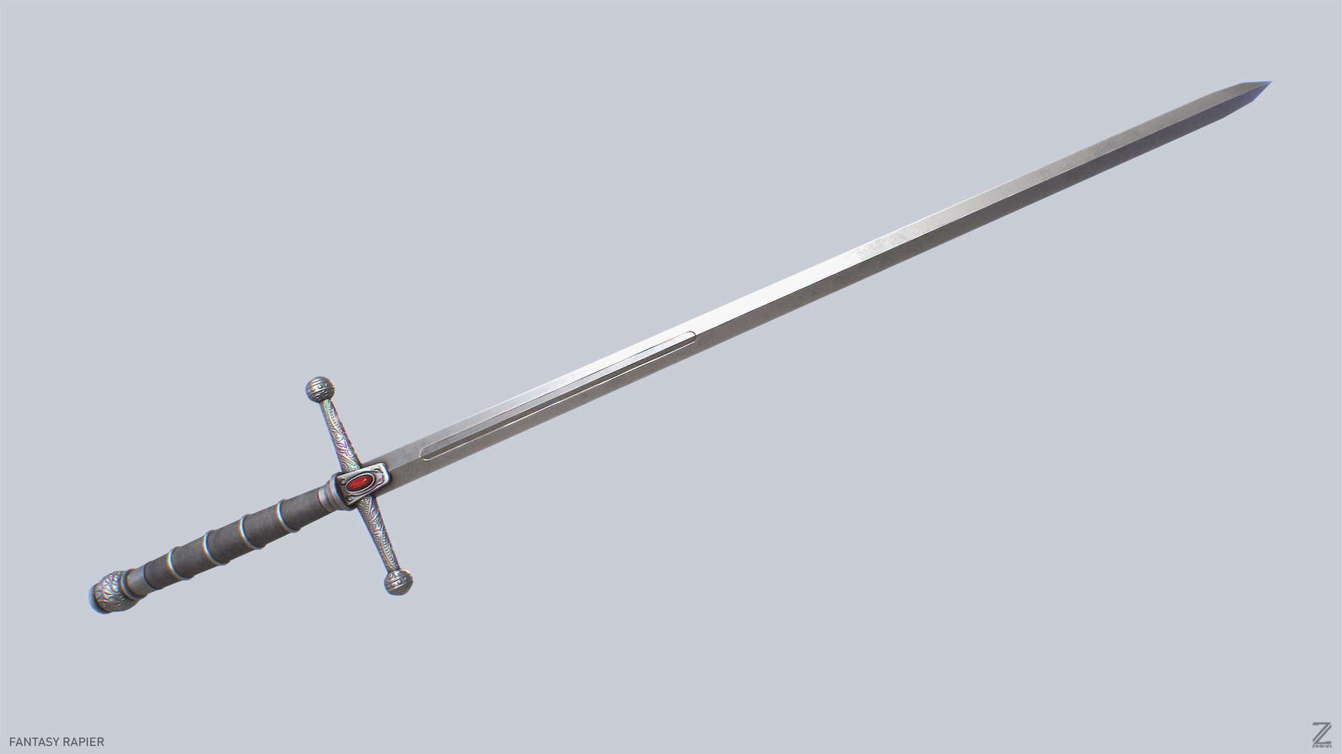 Fantasy Rapier 3D Model - TurboSquid 2420704