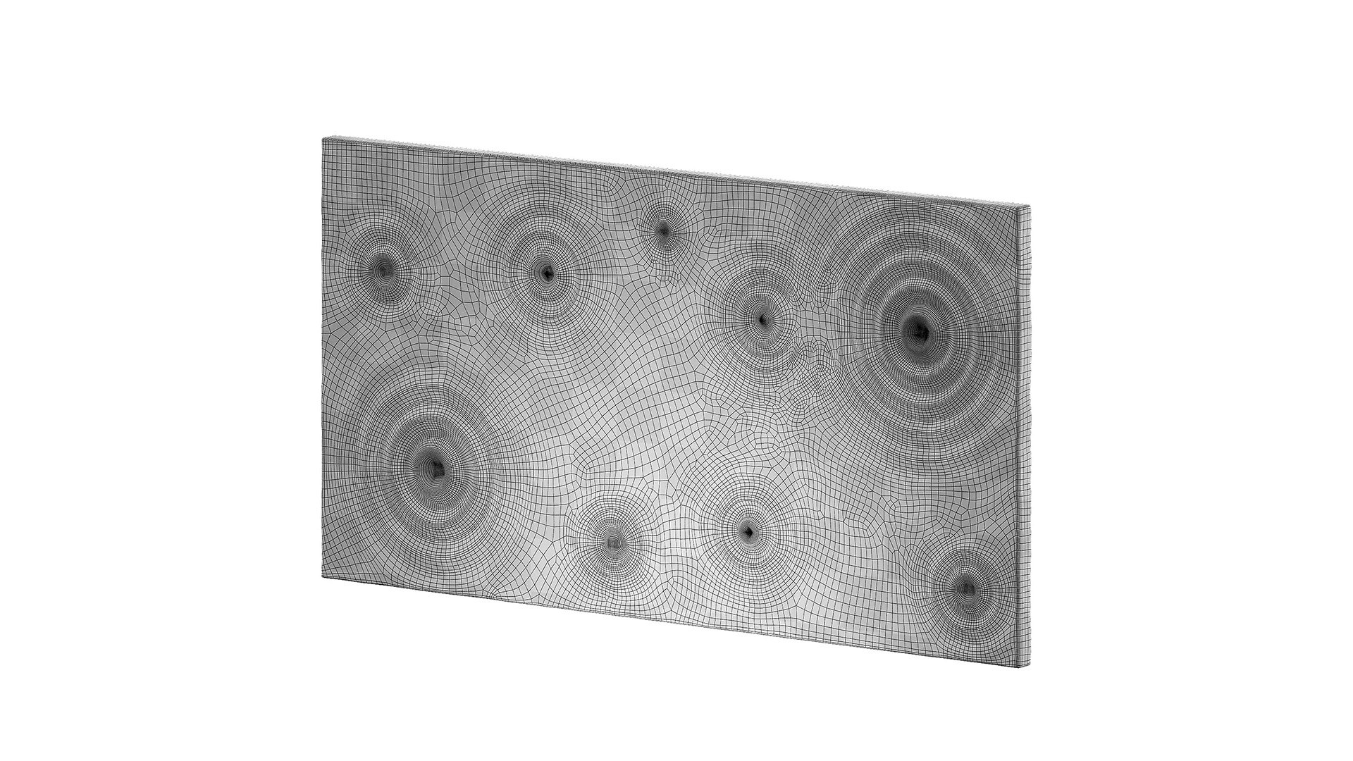 3D Water Ripple 3d Wall Panel Decorative Relief Model - TurboSquid 2351988