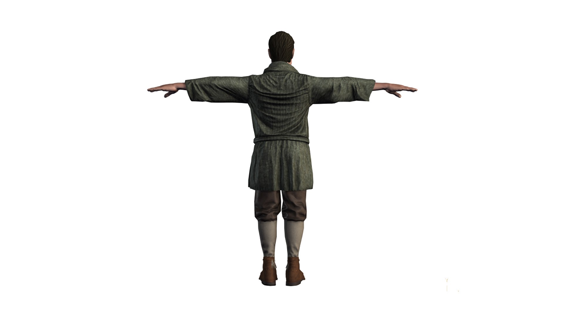 3D Model Robe Man - TurboSquid 1902597