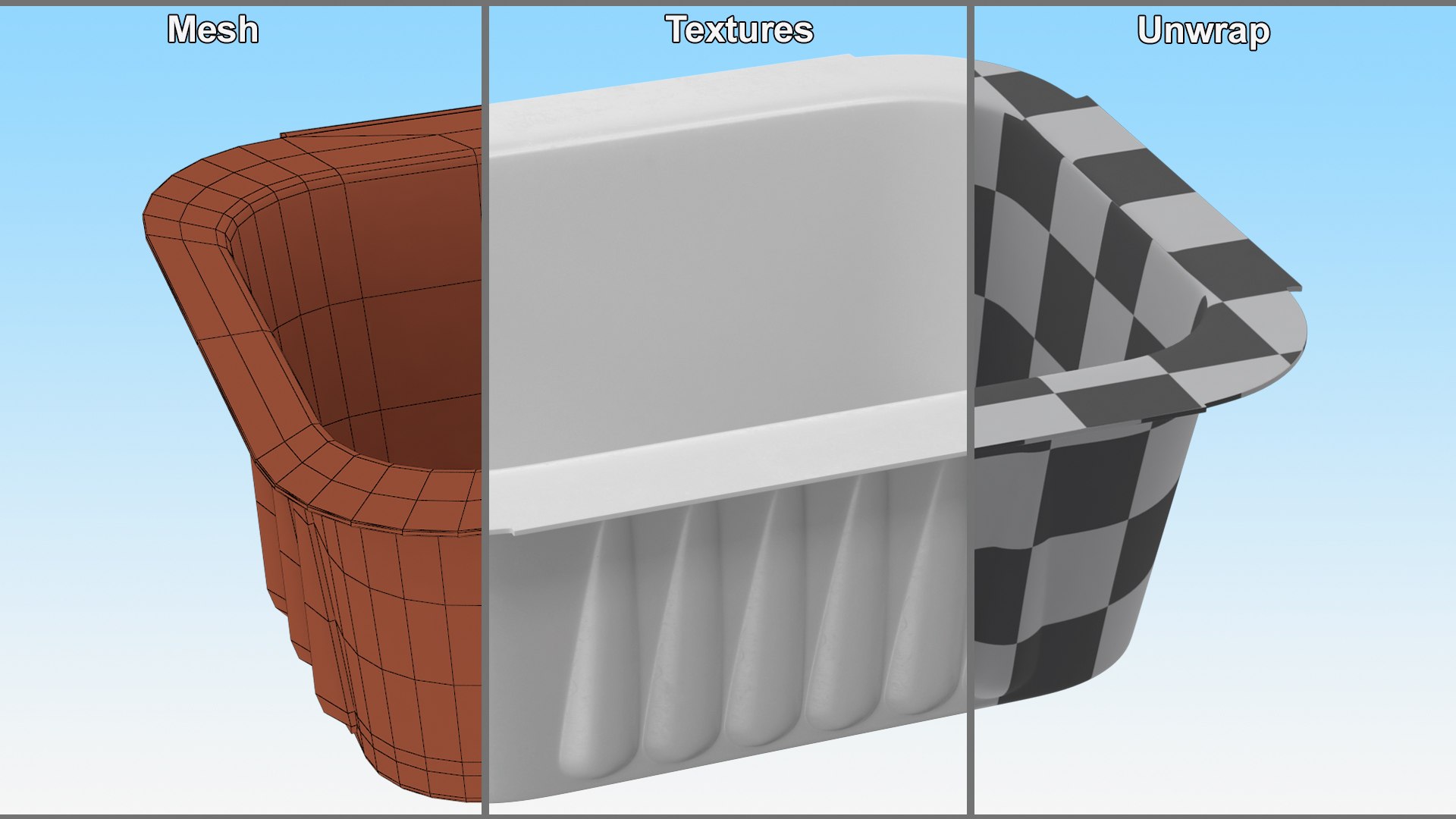 Plastic Dip Pot White 3D - TurboSquid 2102427