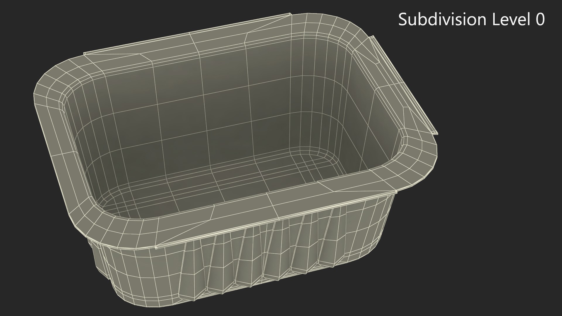 Plastic Dip Pot White 3D - TurboSquid 2102427