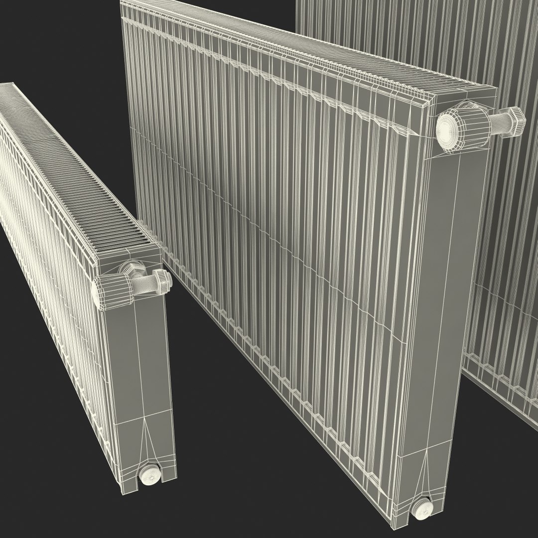 Radiators Set 3ds