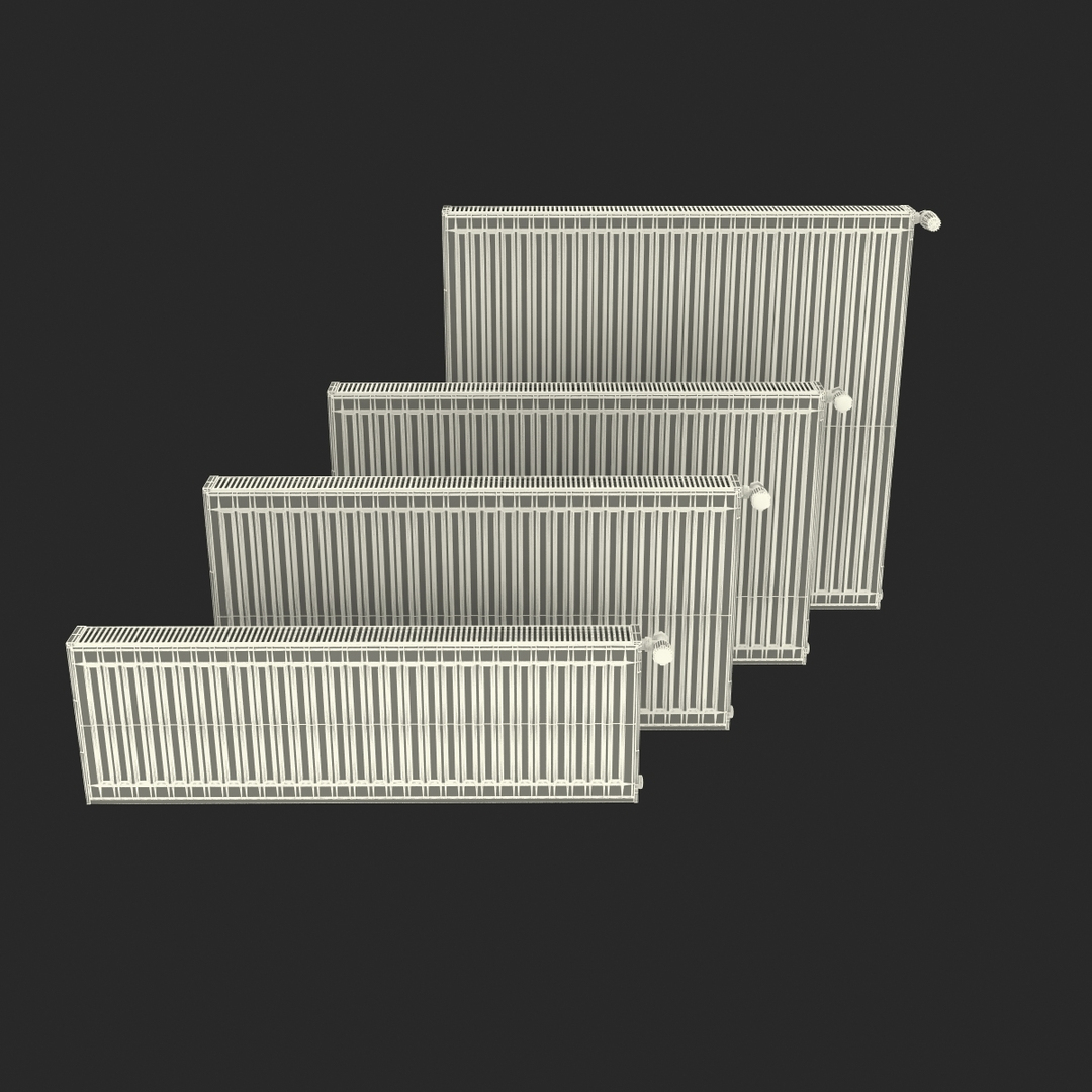 Radiators Set 3ds